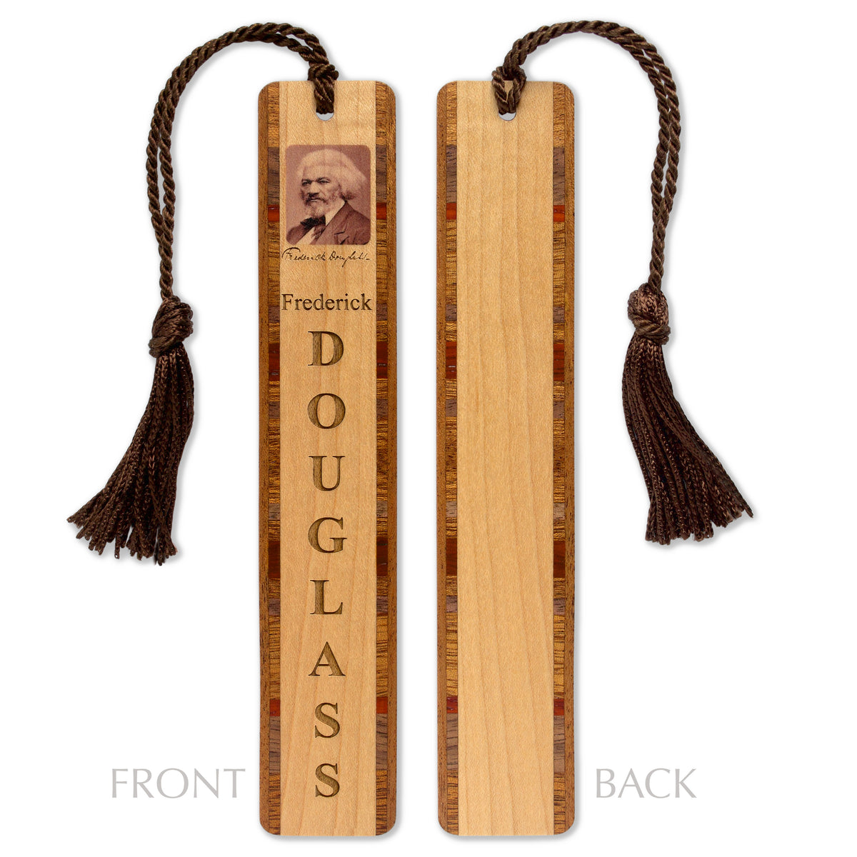 Martin Luther King, Jr. Engraved Wooden Bookmark