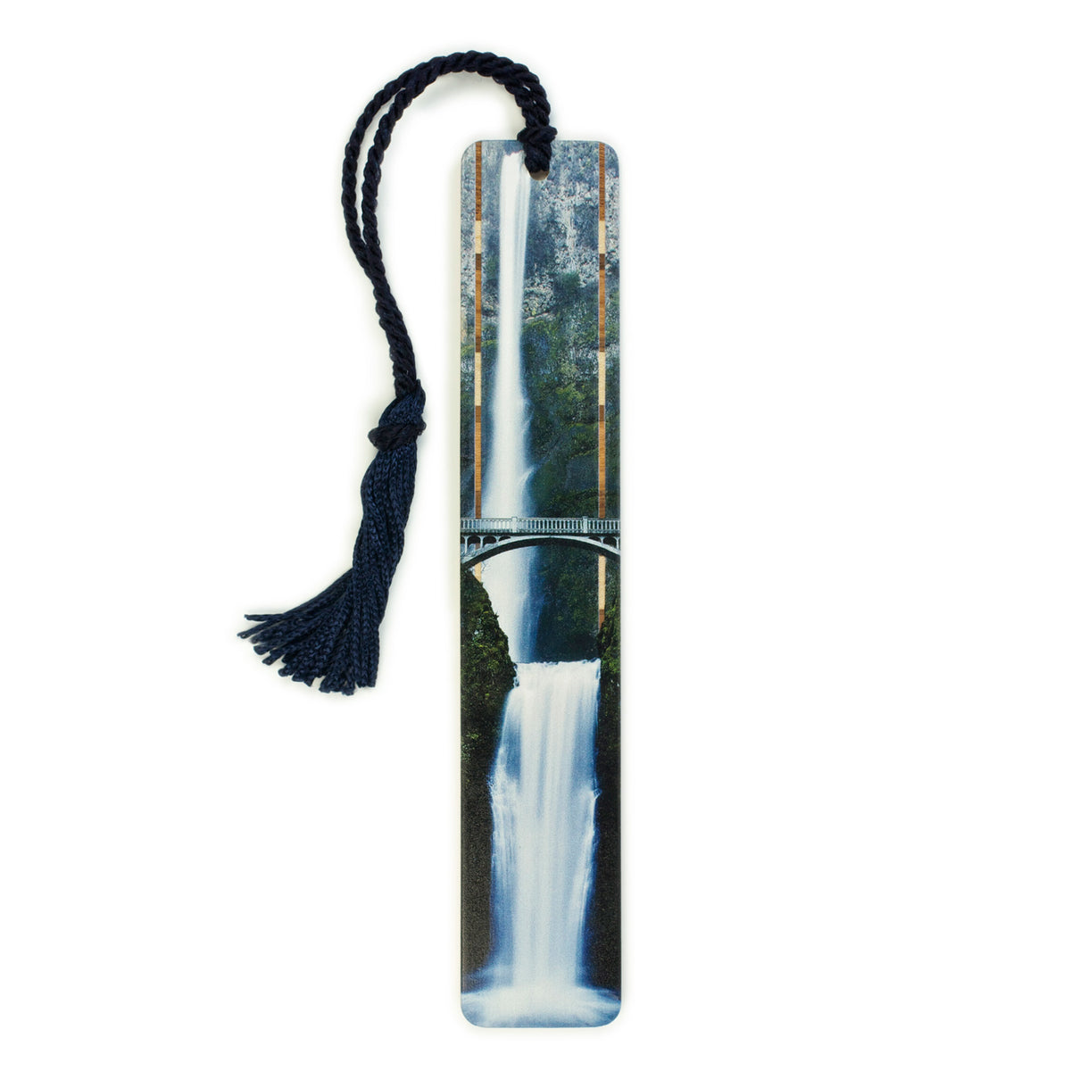 Multnomah Falls Oregon Photograph by Mike DeCesare Handmade Wooden Boo